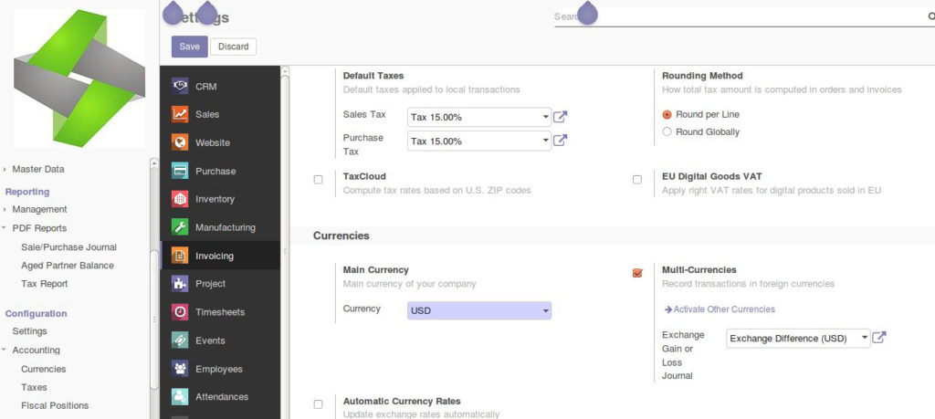 Odoo 11 Community Edition Features - Pragmatic Techsoft