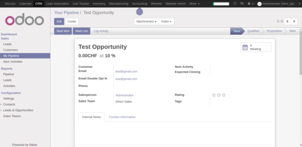 Website form for 2 Steps Verification Odoo App - Pragmatic Techsoft