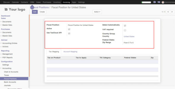 Odoo - TaxCloud Integration - Pragmatic Techsoft