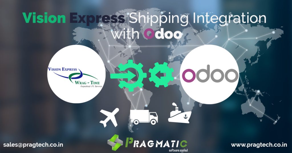 Vision Express Shipping Integration with Odoo - Pragmatic Techsoft