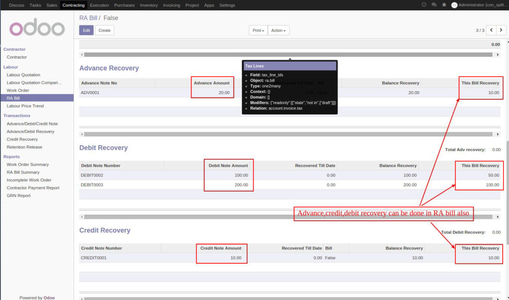 Odoo Construction Management System - Pragmatic Techsoft