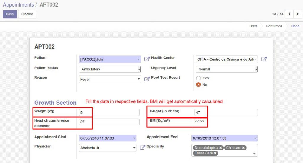 Odoo Pediatrics Growth Charts - Latest News & Blog - Pragmatic Techsoft