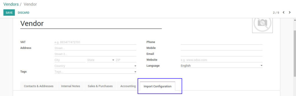 Odoo Vendor Import | Importing Vendor in Odoo | Pragmatic Blog