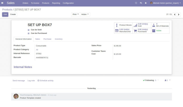 Odoo All Data Import Excelcsv Pragmatic Techsoft