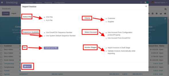 Odoo All Data Import Excelcsv Pragmatic Techsoft
