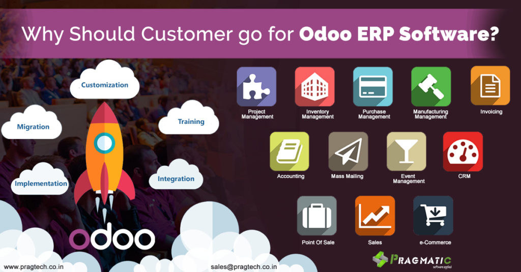 Why Should Customer go for Odoo ERP Software? - Pragmatic Techsoft