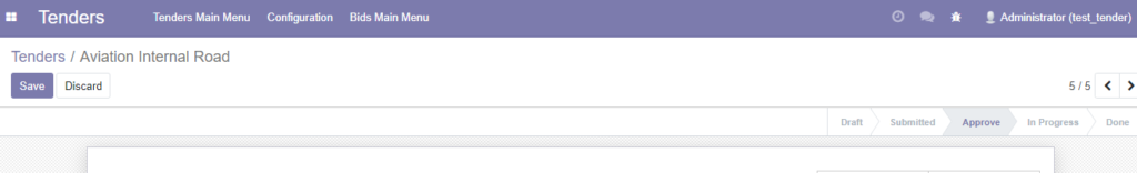 Odoo Tender Management - Pragmatic Techsoft