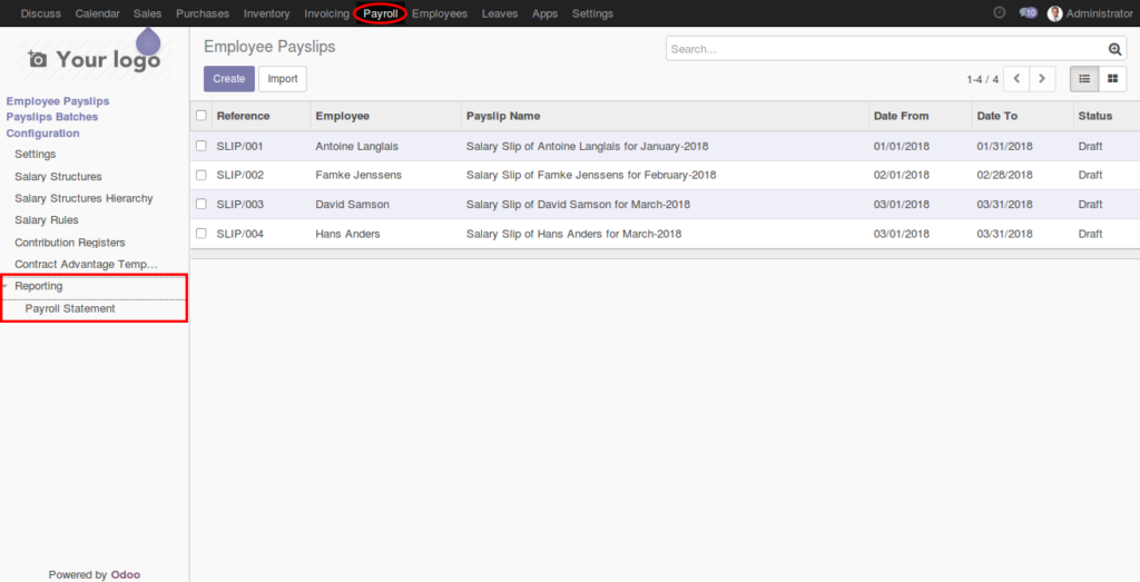 odoo HR Application | Odoo HR App