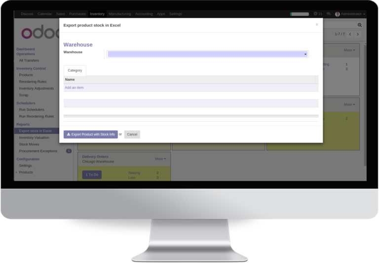 Odoo Warehouse Management System | Odoo Warehouse App