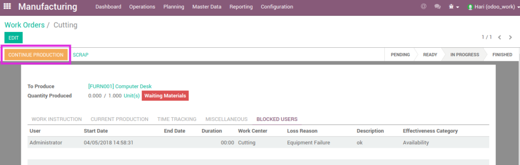 Odoo Manufacturing Apps | Odoo Manufacturing Features