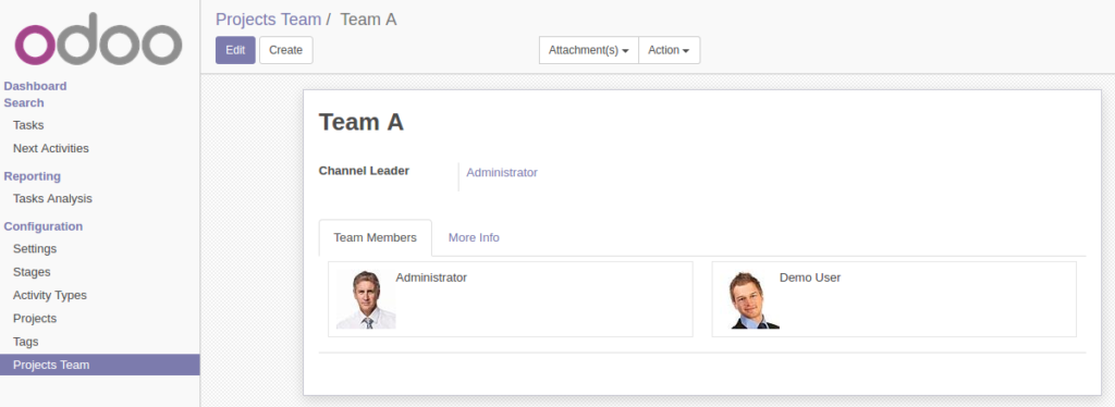 Odoo project management application | Odoo PM App