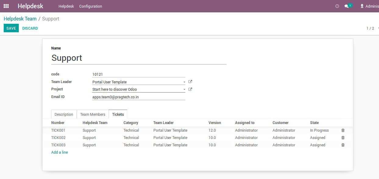 Odoo Helpdesk Module: Advanced Support for Odoo ERPs