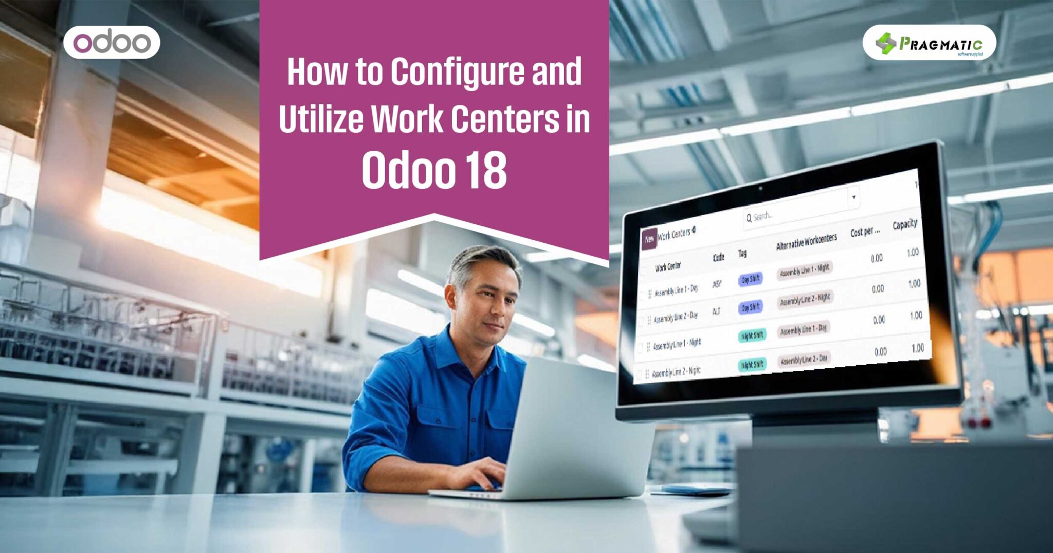How to Configure and Utilize Work Centers in Odoo 18
